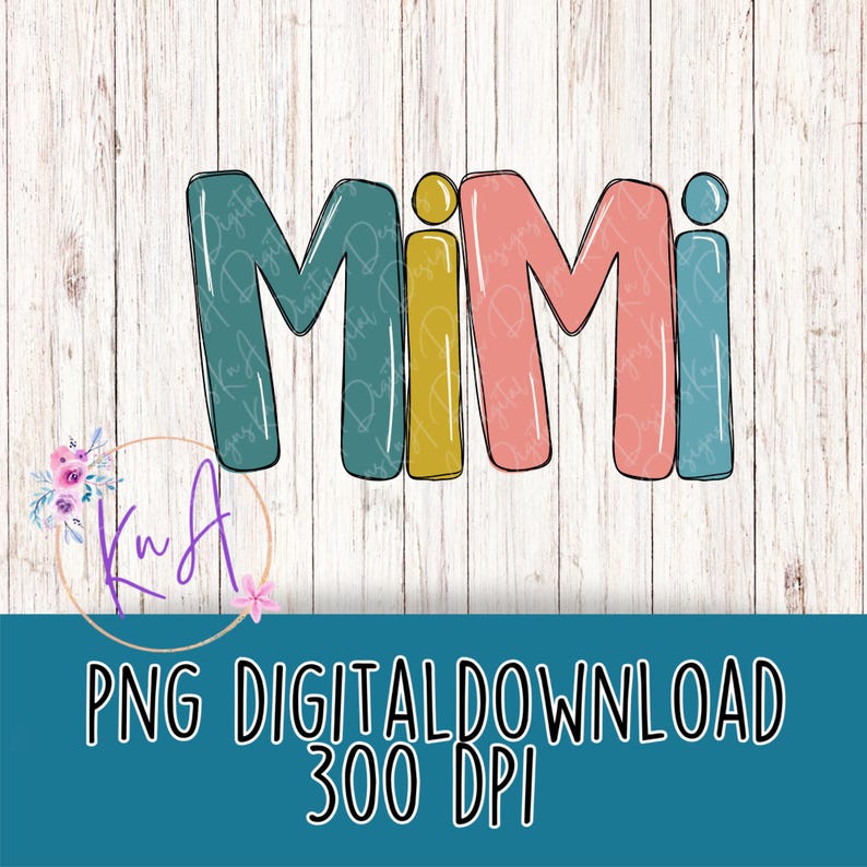 Mimi Boho Design | PNG for Instant Download | PNG for Sublimation - Etsy