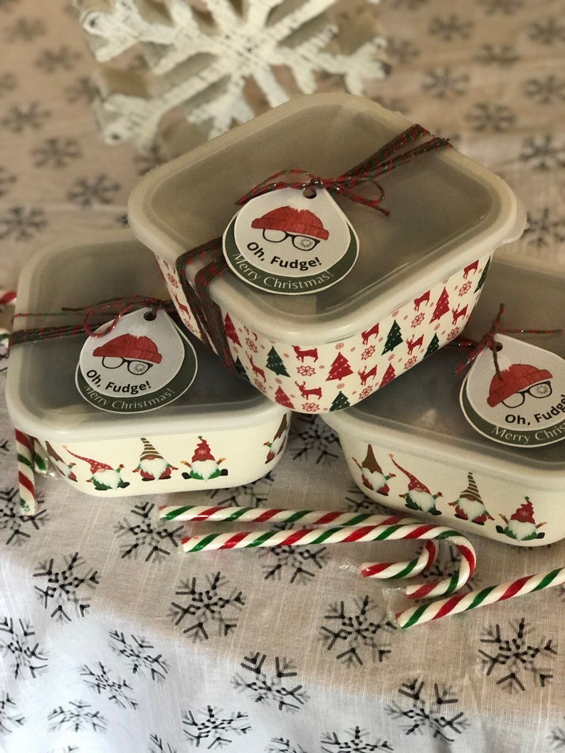 Oh, Fudge Christmas Gift Tags - INSTANT DOWNLOAD - PRINTABLE - Etsy