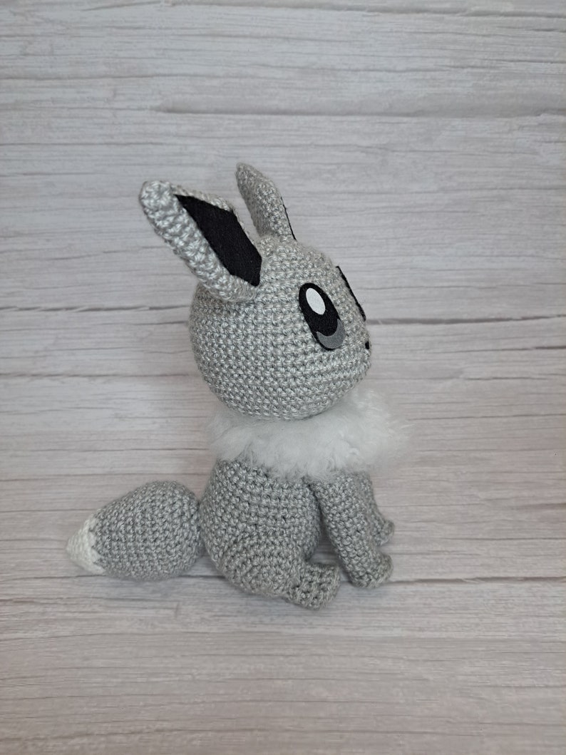 Crochet Shiny Eevee Amigurumi Pokemon Handmade Gift - Etsy