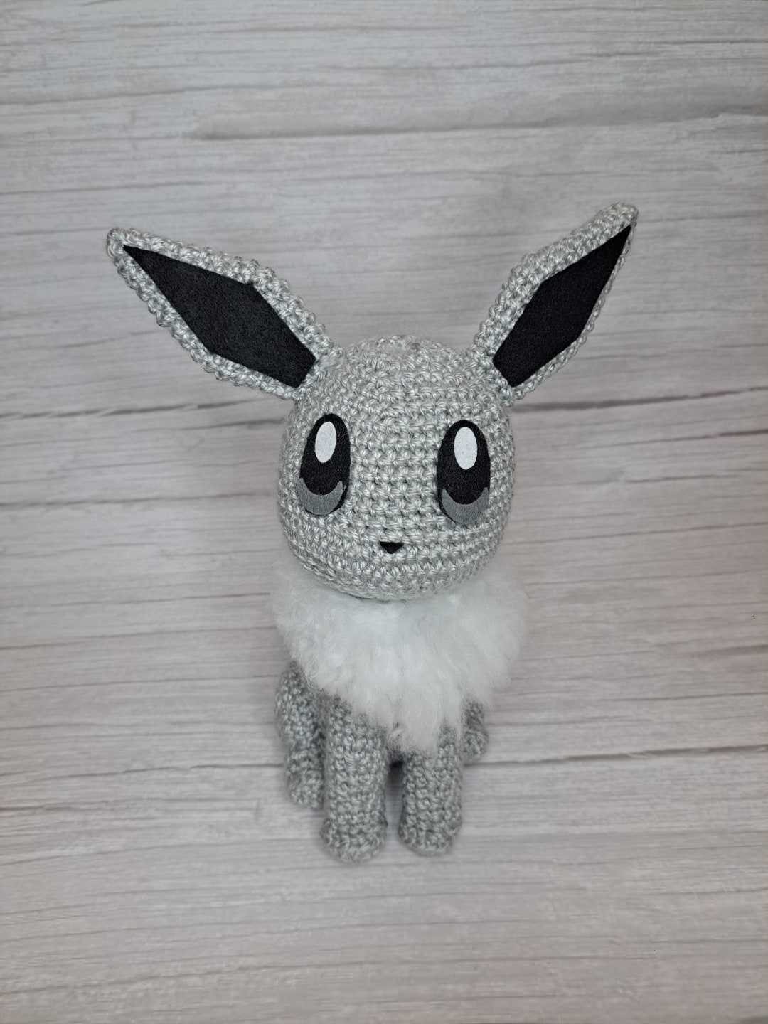 Crochet Shiny Eevee Amigurumi Pokemon Handmade Gift - Etsy