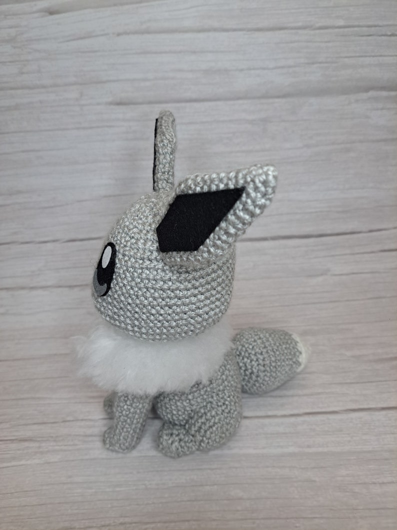 Crochet Shiny Eevee Amigurumi Pokemon Handmade Gift - Etsy