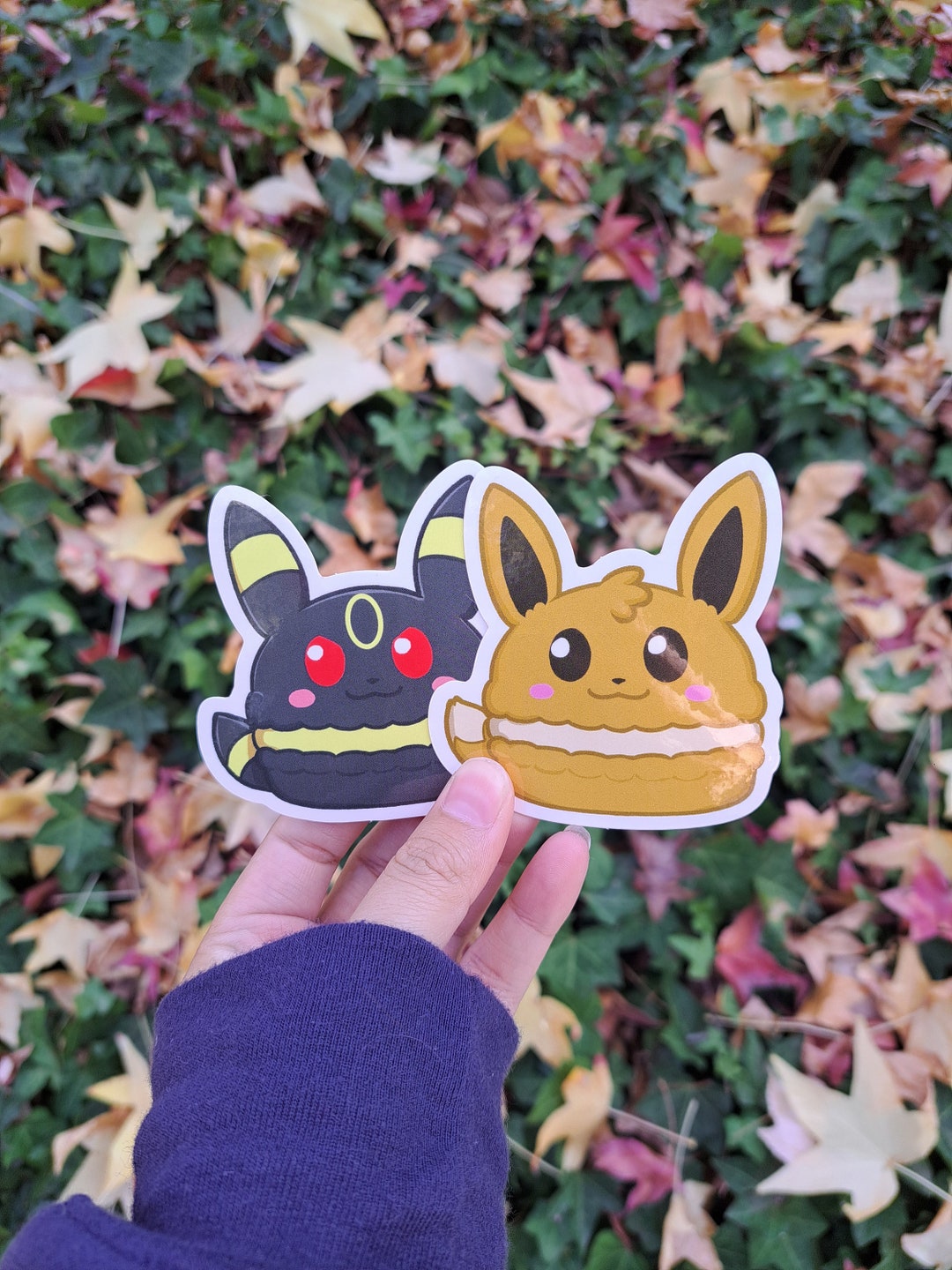 Pokemon Macaron Stickers Pokemon Sticker - Etsy