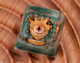 D20 Dice Artisan Keycap for Mechanical Keyboards Handmade Keycap 20 ...