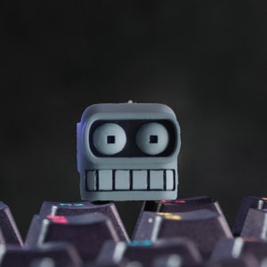 Bender Artisan Keycap| Silver Bender Resin Keycap| Echo Dot 4th and 5th ...