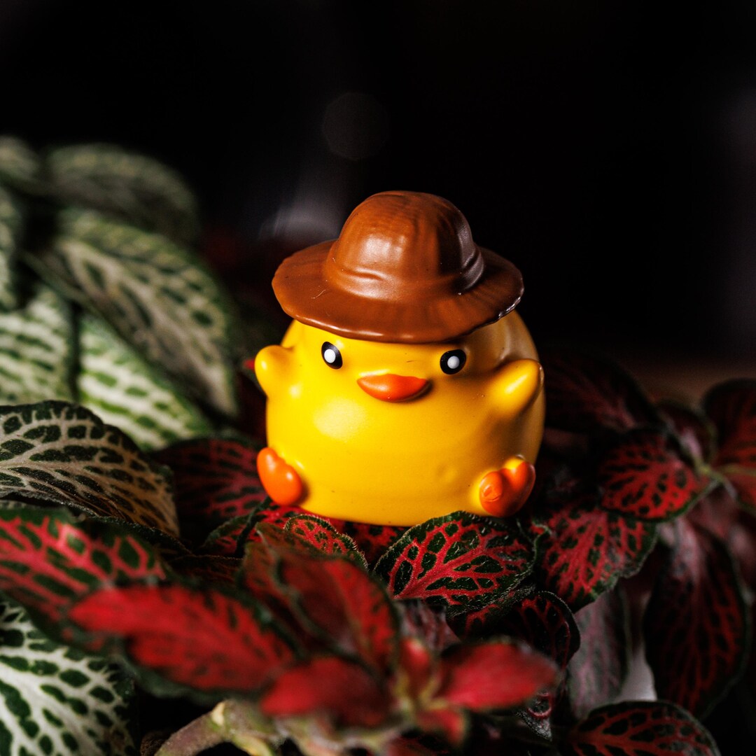 Cute Farm Duck Keycap, Artisan Keycap, Cute Artisan Keycap, Little Duck ...