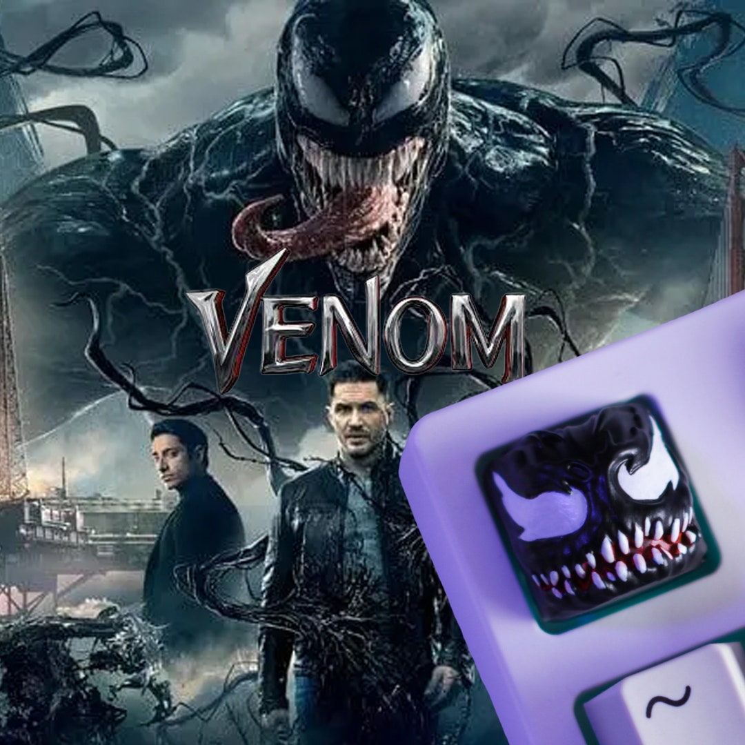 Venom Pinata Artisan Keycap Venom Mavels Movie Artisan Keycap Venom ...
