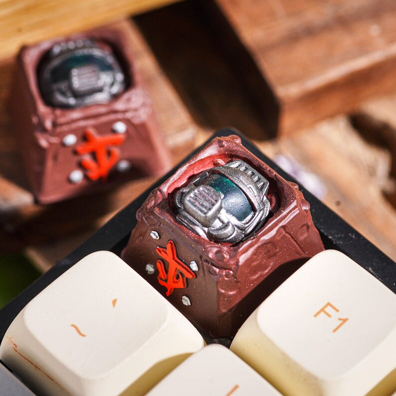 Doomguy Keycap Doom Slayer Keycap Doom Eternal Keycap - Etsy UK