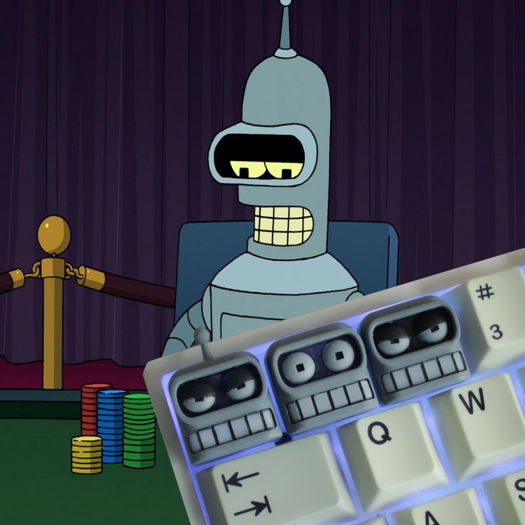 Bender Artisan Keycap| Silver Bender Resin Keycap| Echo Dot 4th and 5th ...