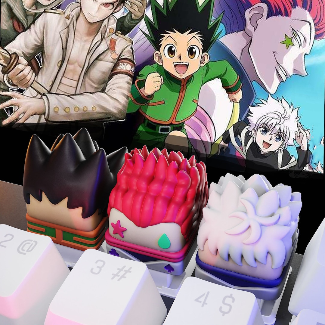 Hunter Anime Keycap| Anime Keycap Artisan| Hiso.ka Anime Character ...