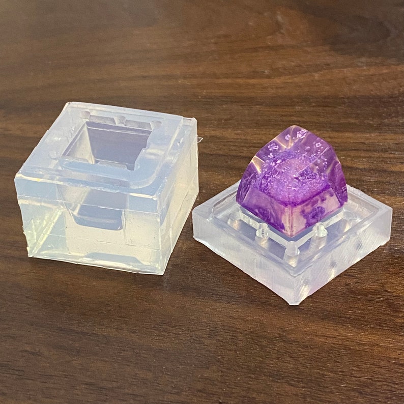 Keycap Mold| Glossy SA R1| Silicone Mold for Resin Keycaps| Silicone ...