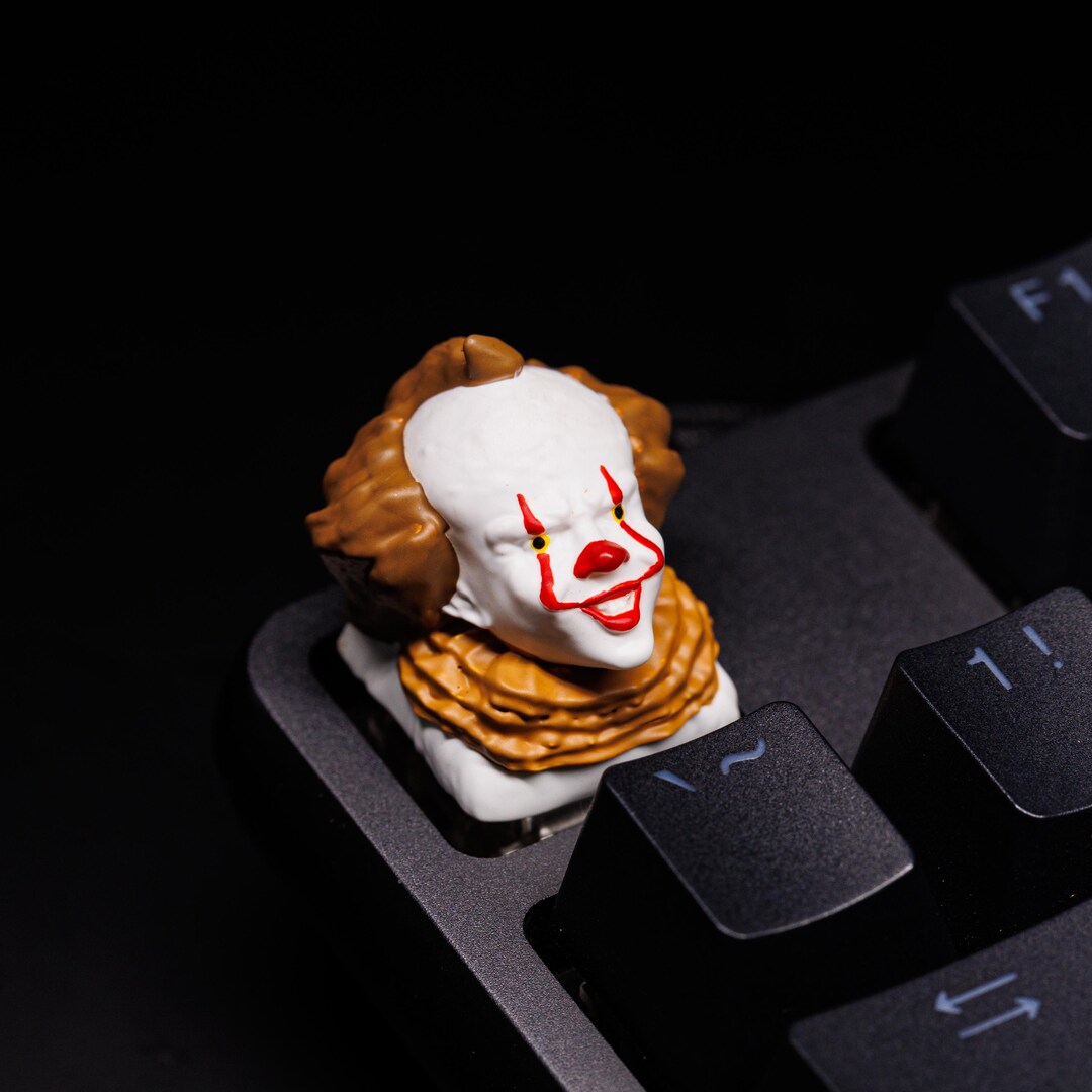 Pennywise Keycap ,chucky Keycap, Zombie Keycap, Halloween Keycap, Anime ...