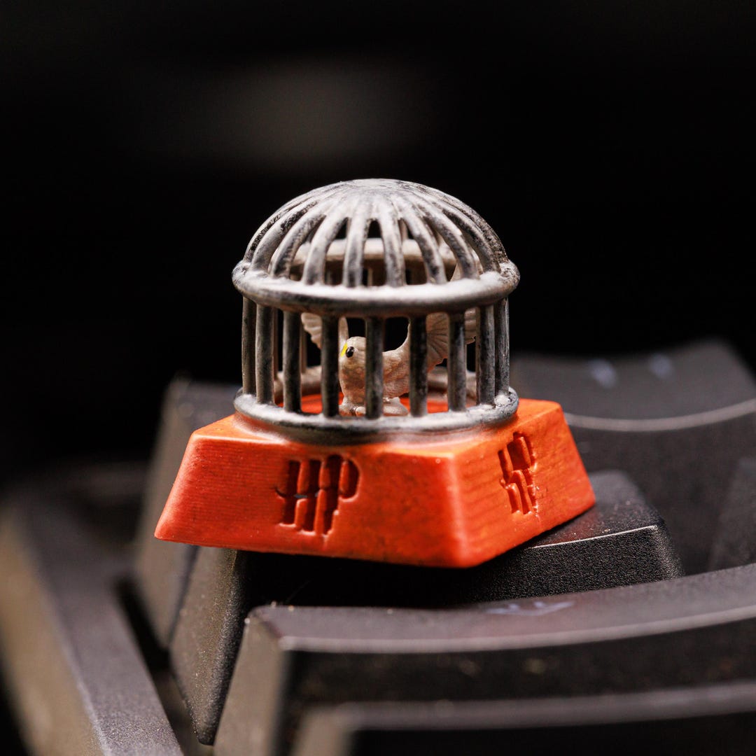 Hedwig HP Artisan Keycap, DIY School of Witchcraft Sorting Hat Keycap ...