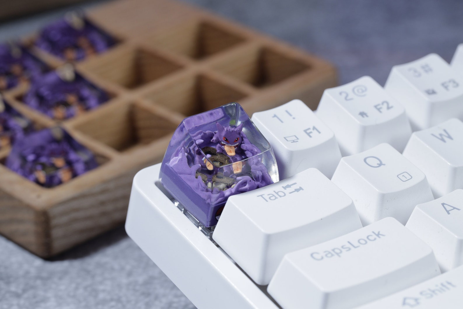 Gengar Keycap Gengar Pokemon Keycap Jigglypuff Keycap - Etsy