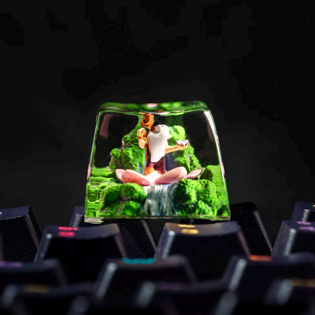 Jhin Keycap - Handmade ESC Key for Mechanical Keyboards, League of ...