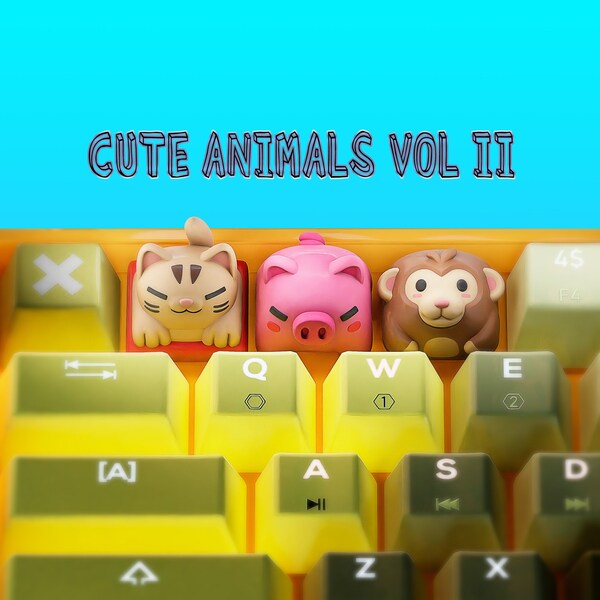Animal Keycap - Etsy