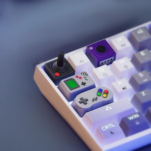 Videogame Consoles Keycaps,handmade Videogame Console Keycaps for ...
