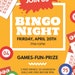 Printable Bingo Night Party Event Flyer Invite Invitation Template ...