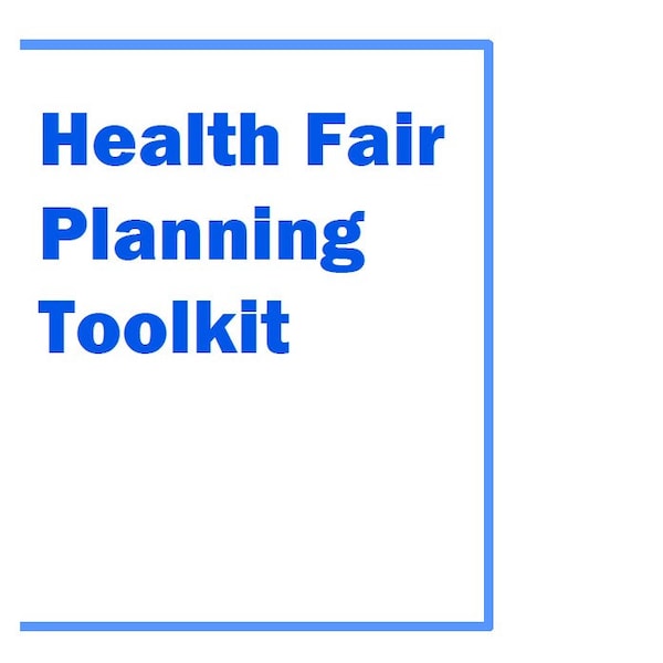 Health Fair Passport Template - Etsy