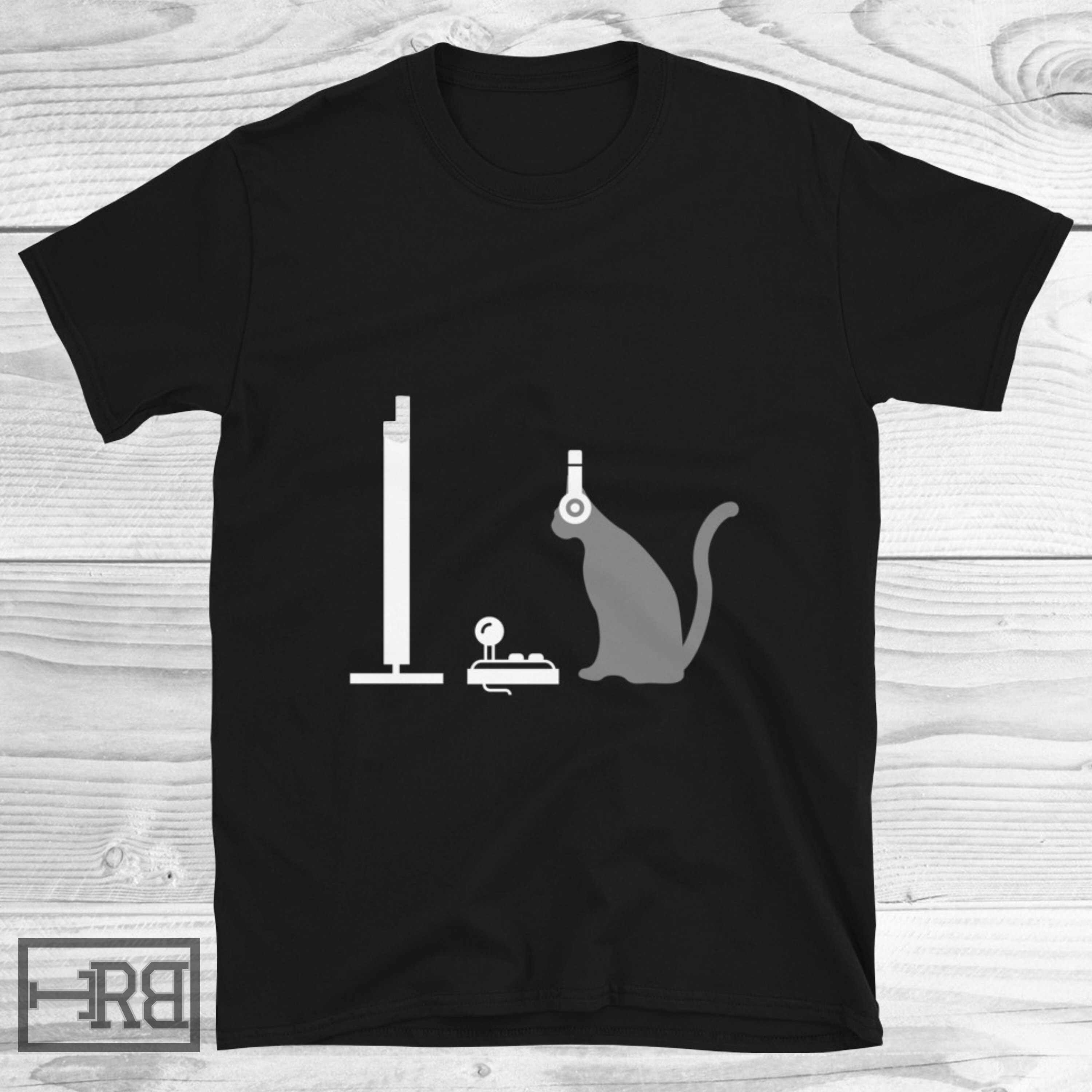 Gamer Cat Shirt | Gift for Cat Lovers | Cat Owner Gift | Gaming Cat ...
