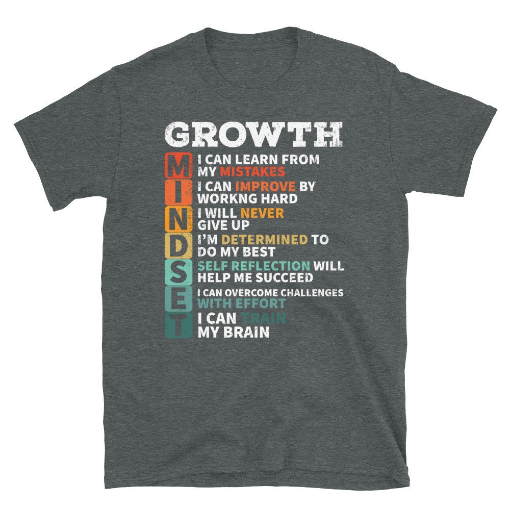 Growth Mindset Shirt, the Power of yet Tee, Entrepeneur Shirt, Growth ...