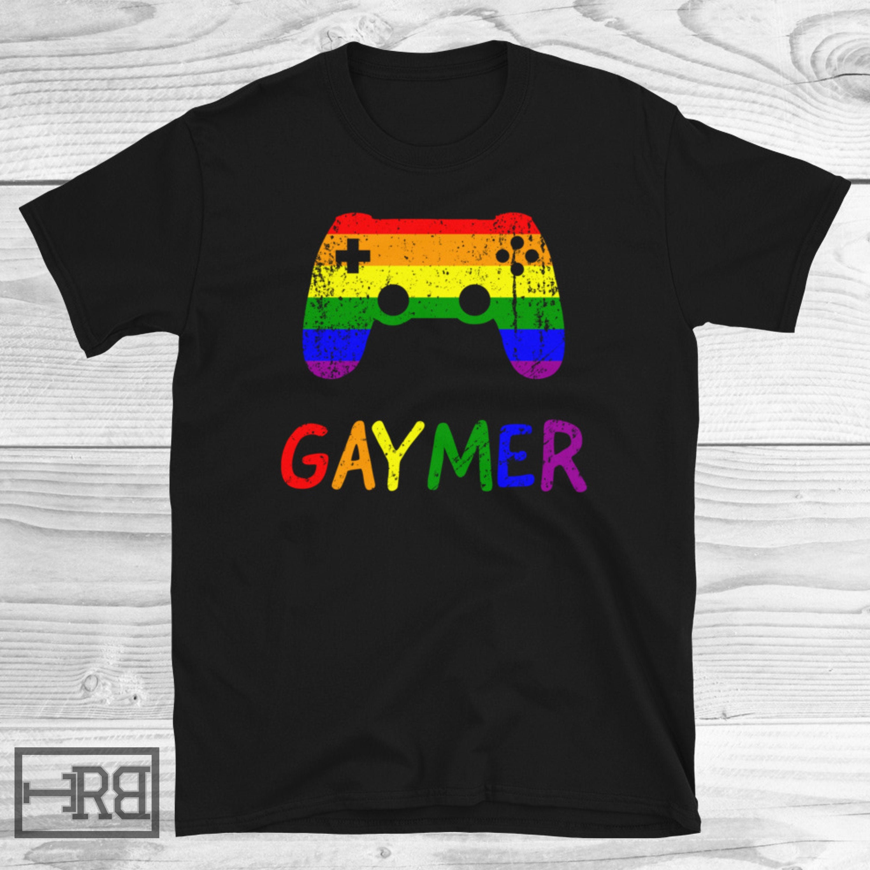 Gaymer Shirt, Gay Pride LGBTQ+ Shirt, Gaming Merch, Gaming Tees, LGBTQ+ ...