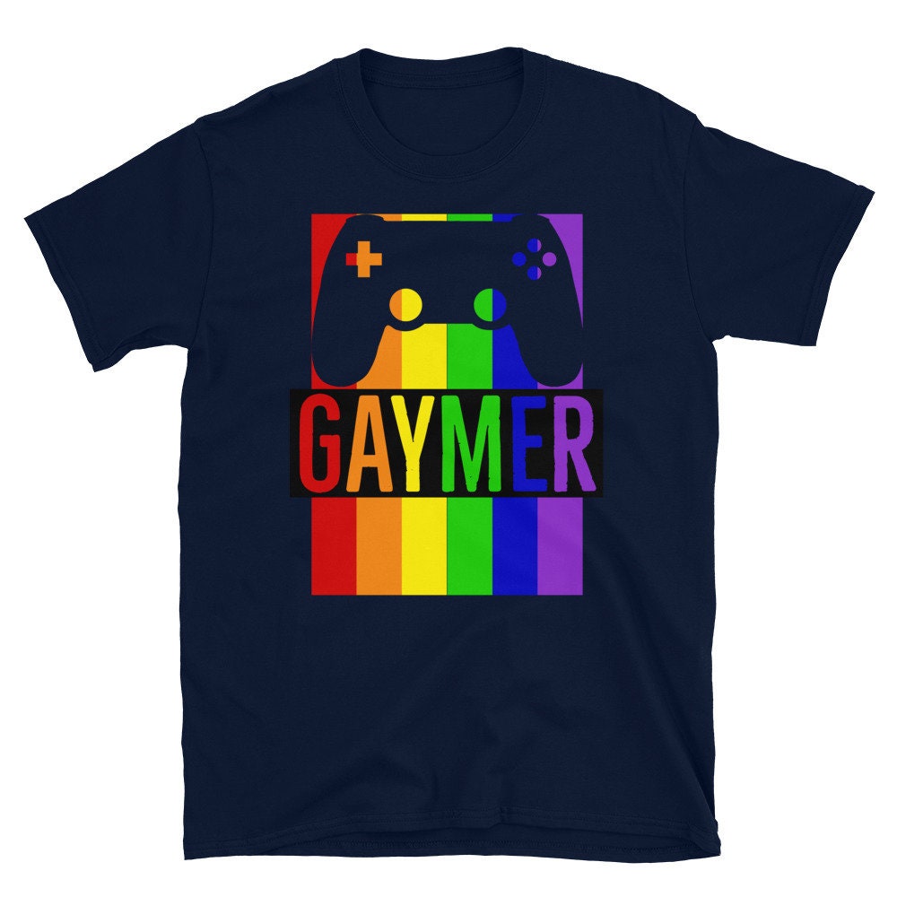 Gaymer Shirt, Gay Pride LGBTQ+ Shirt, Gaming Merch, Gaming Tees, LGBTQ+ ...