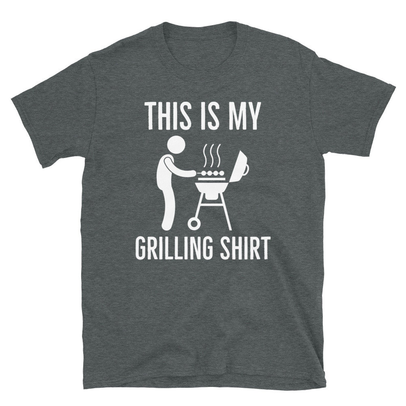 Funny BBQ Shirt This is My Grilling Shirt Smoking Meat - Etsy