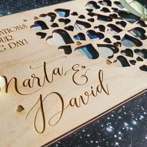 Wedding Money Gift Card, Personalized Gift Card, Gift for Couple ...