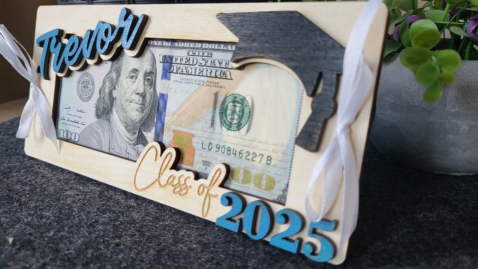 Graduation Money Gift Card, Graduation Gift, Diploma Dollars, 2025 ...