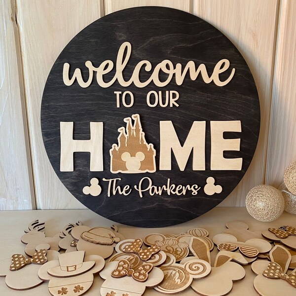 Mickey Mouse Sign - Etsy UK