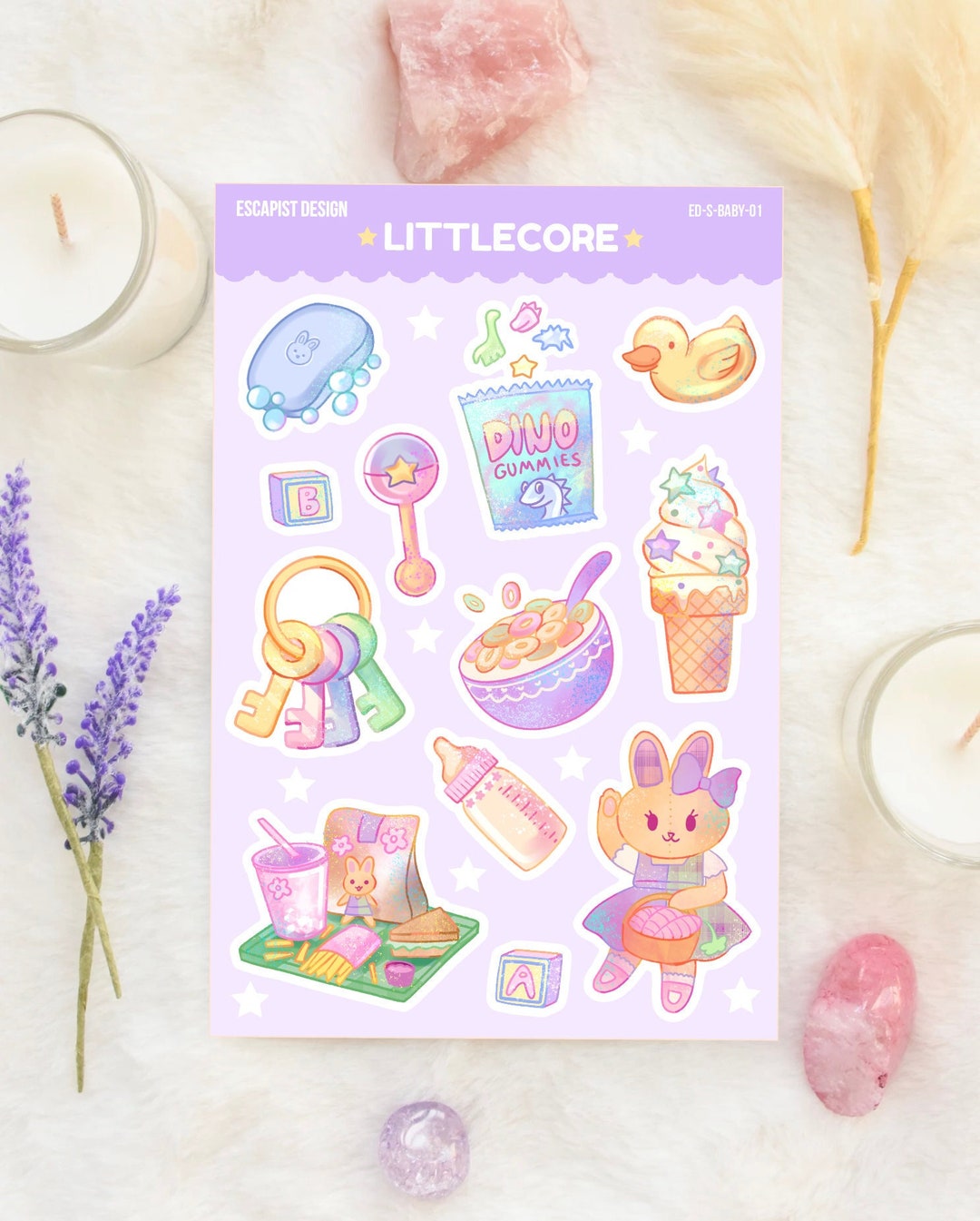 Littlecore Sticker Sheet - Etsy