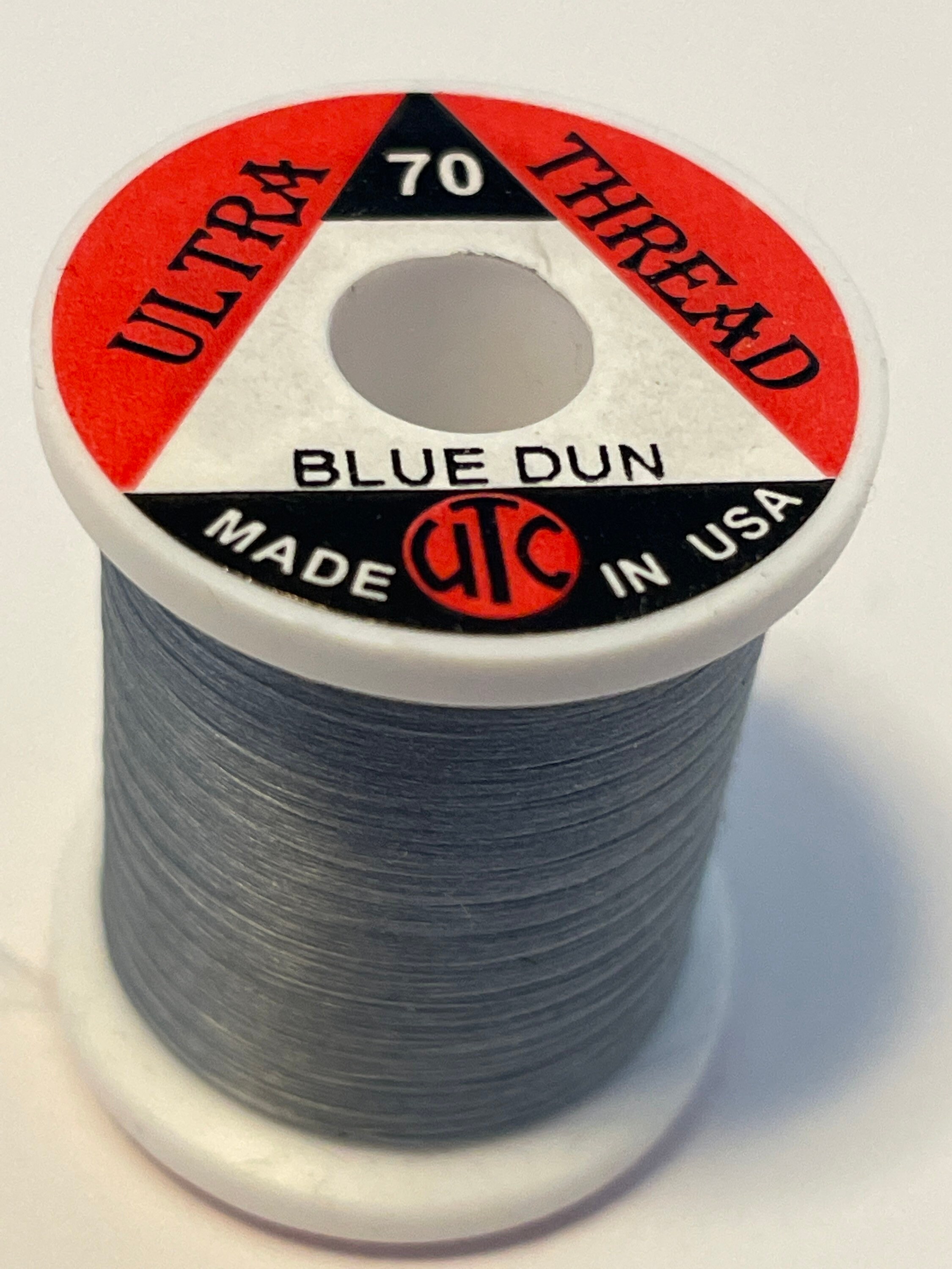 Blue Dun U.T.C Ultra Thread 70 Denier 100 YD Spool. Fly Tying/ Nymphs ...