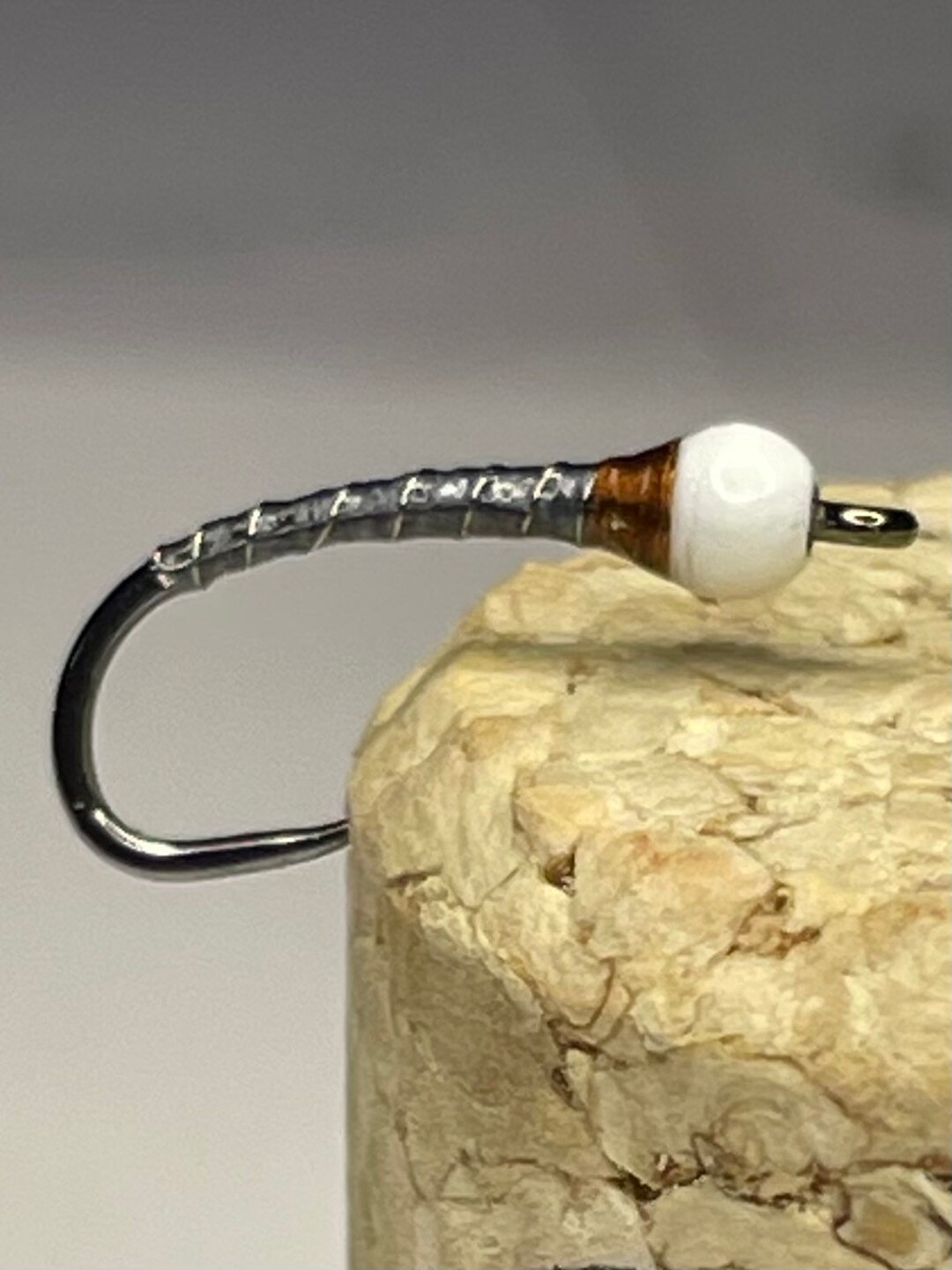 Blue Dun and Silver Chironomids . Set of 3. Tungsten Beads. - Etsy