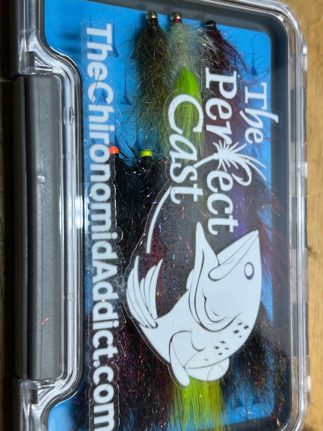 Balanced Leech Assortment With Fly Box. Fly Fishing Flies. Stillwaters ...