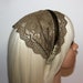 Christian Head Covering, Prayer Lace Headband, White Religious Head ...