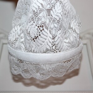 Christian Head Covering, Prayer Lace Headband, White Religious Head ...