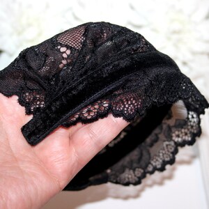 Prayer Lace Veil, Black Religious Head Cover, Christian Head Covering ...