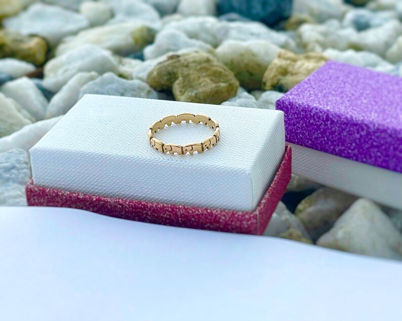 Mini Baby Elephants ~ Stacking Ring. Good Luck Ring, Animal Lover ...