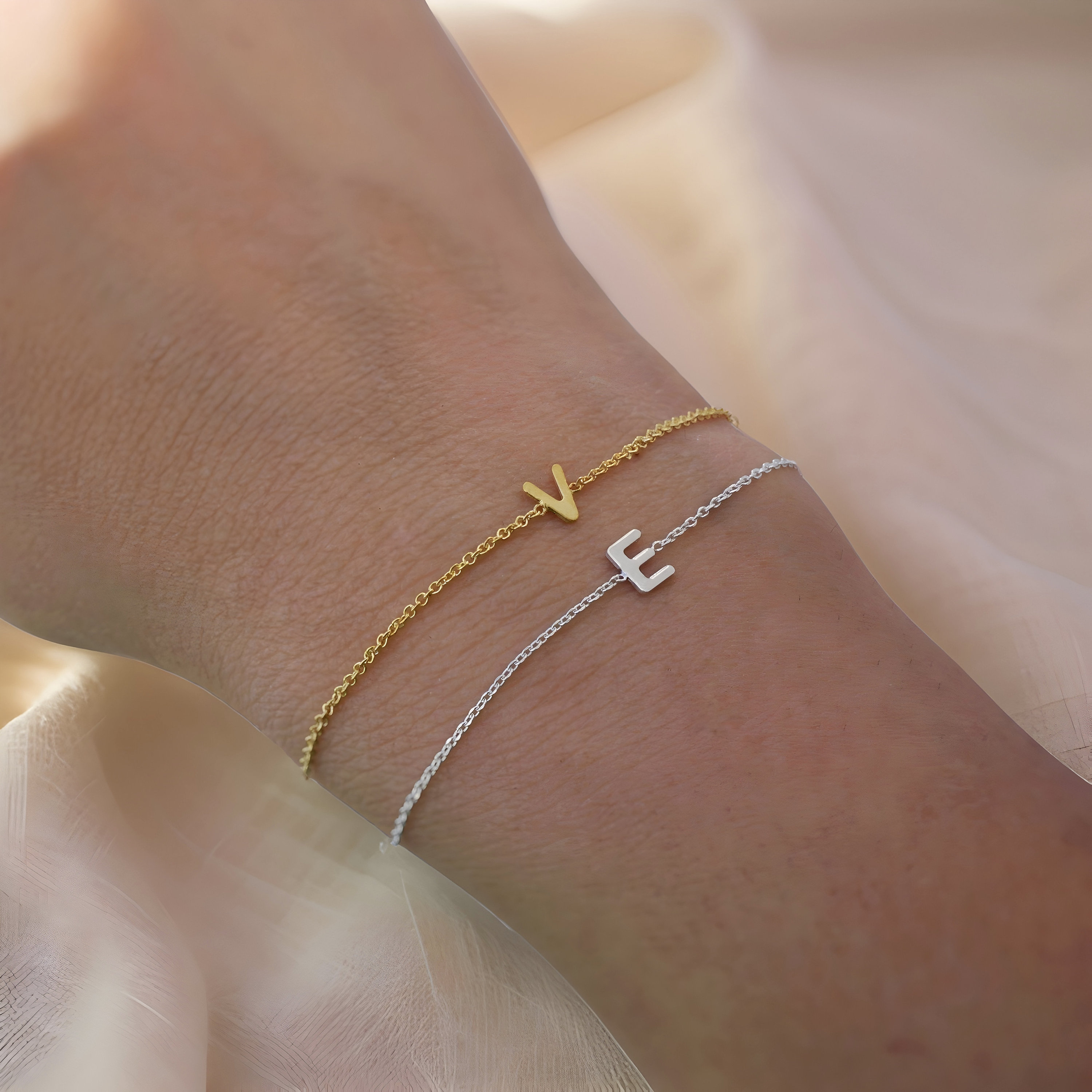 Jersey Numbers Bracelet in 14K Solid White, Yellow, or Rose Gold ...