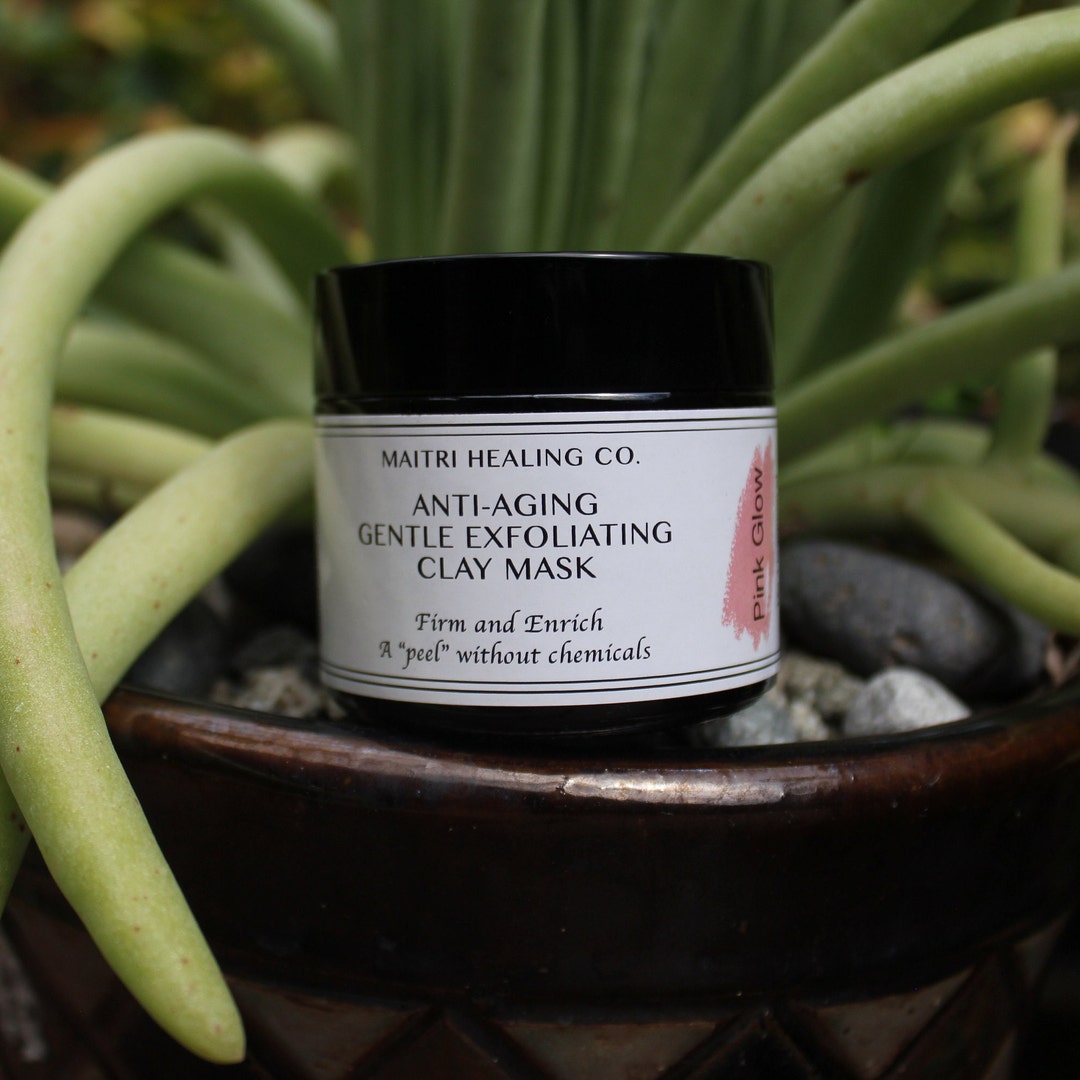 Anti-aging + Gentle Exfoliating Clay Mask - Etsy