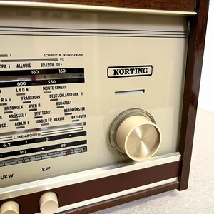 KÖRTING Vintage Tube Radio Germany 1960s (!) Needs Some Minor Repairs ...