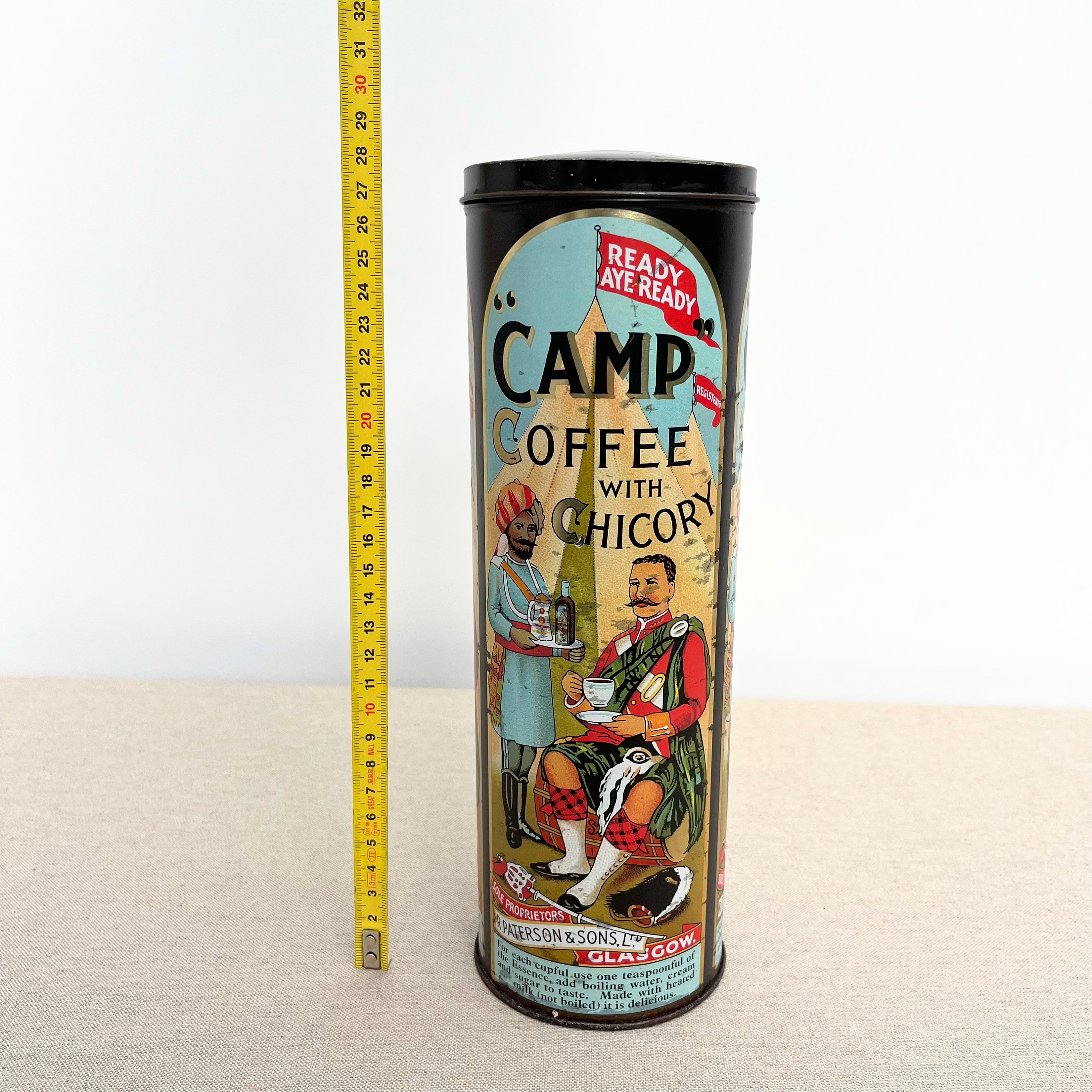 Vintage Coffee Tin CAMP COFFEE With CHICORY - Etsy