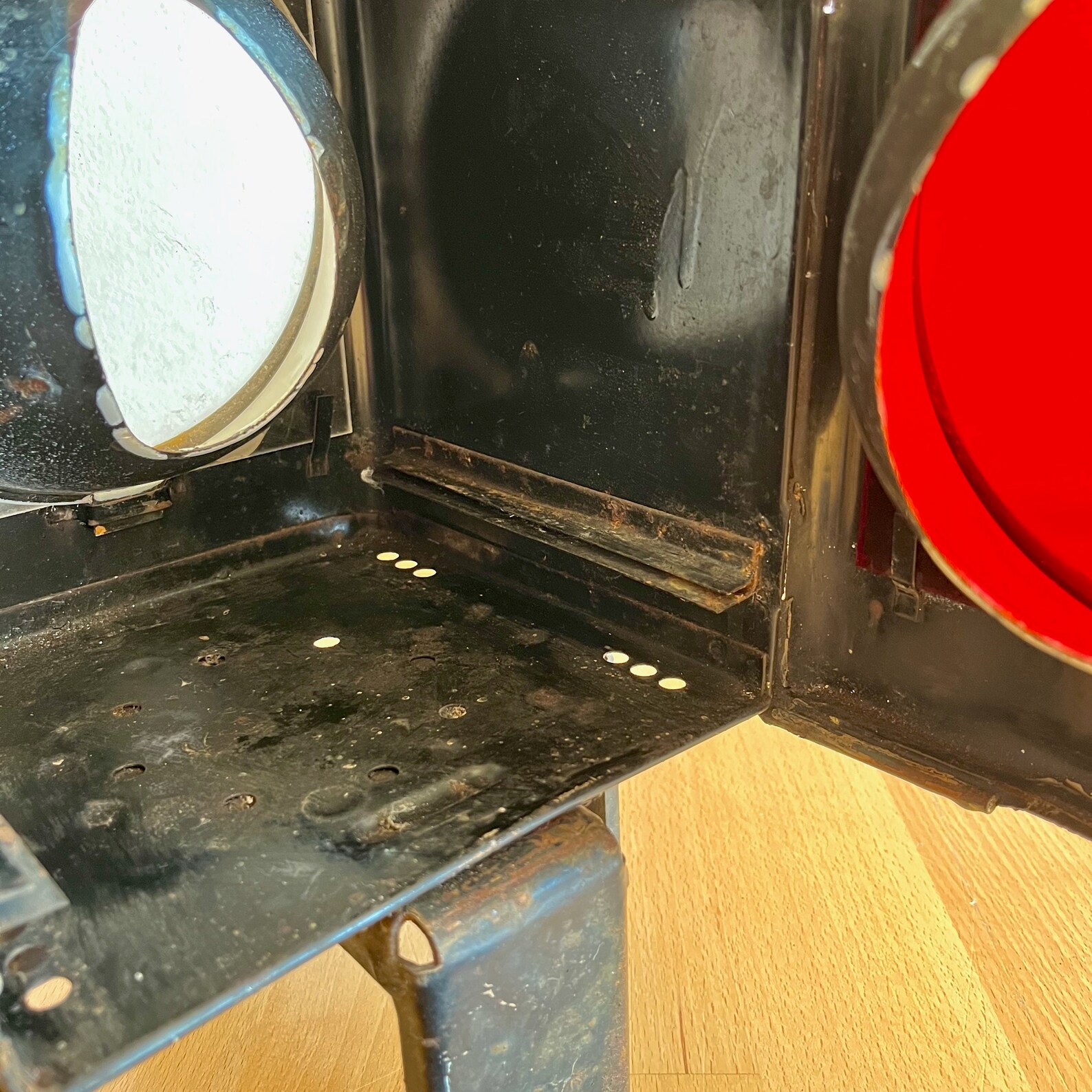 Original German DB Kerosene Railway Signal Lantern With Two - Etsy