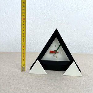 Triangle Quartz Clock Memphis Style Postmodern Vintage Design - Etsy