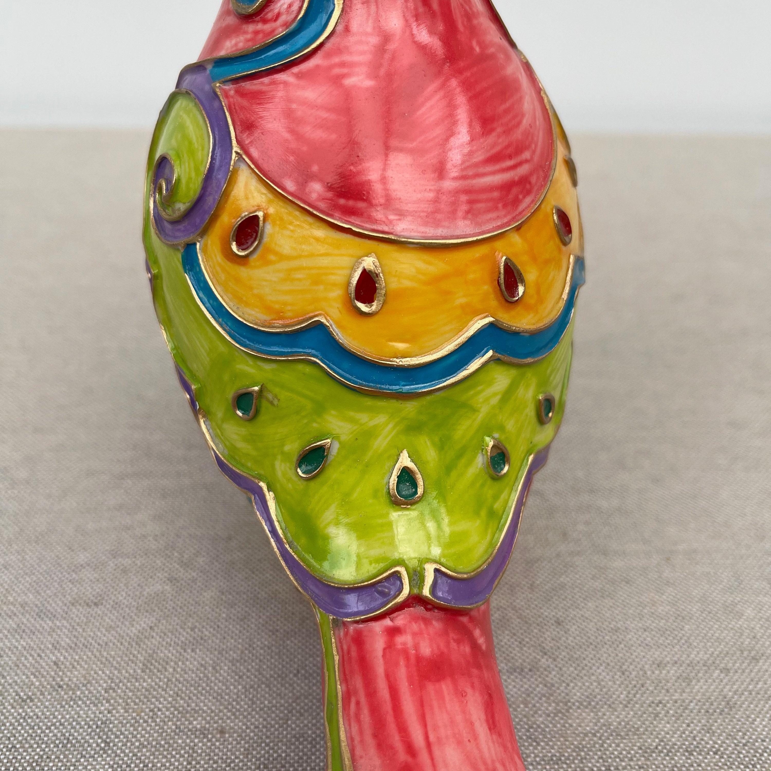Parrot Decorative Plastic Modeling Mass Figurine Vintage 90s - Etsy