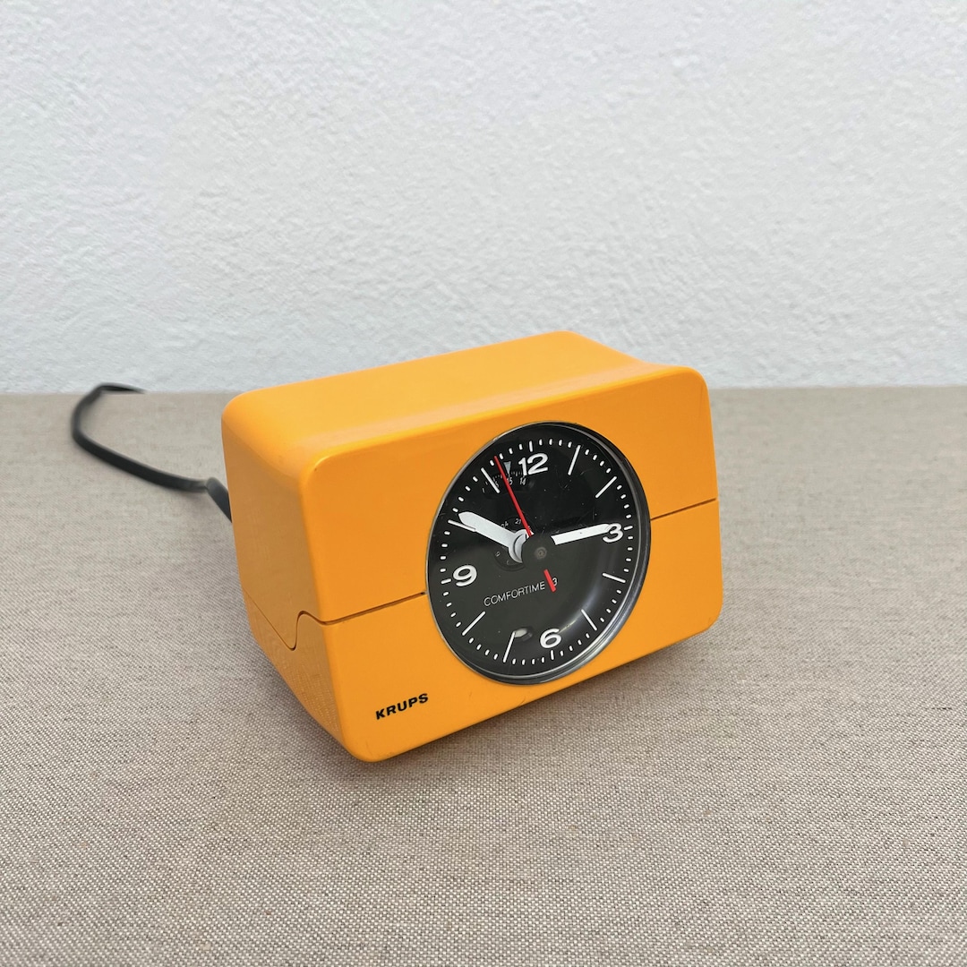 Alarm Clock KRUPS Space Age Design Vintage Germany 70s - Etsy