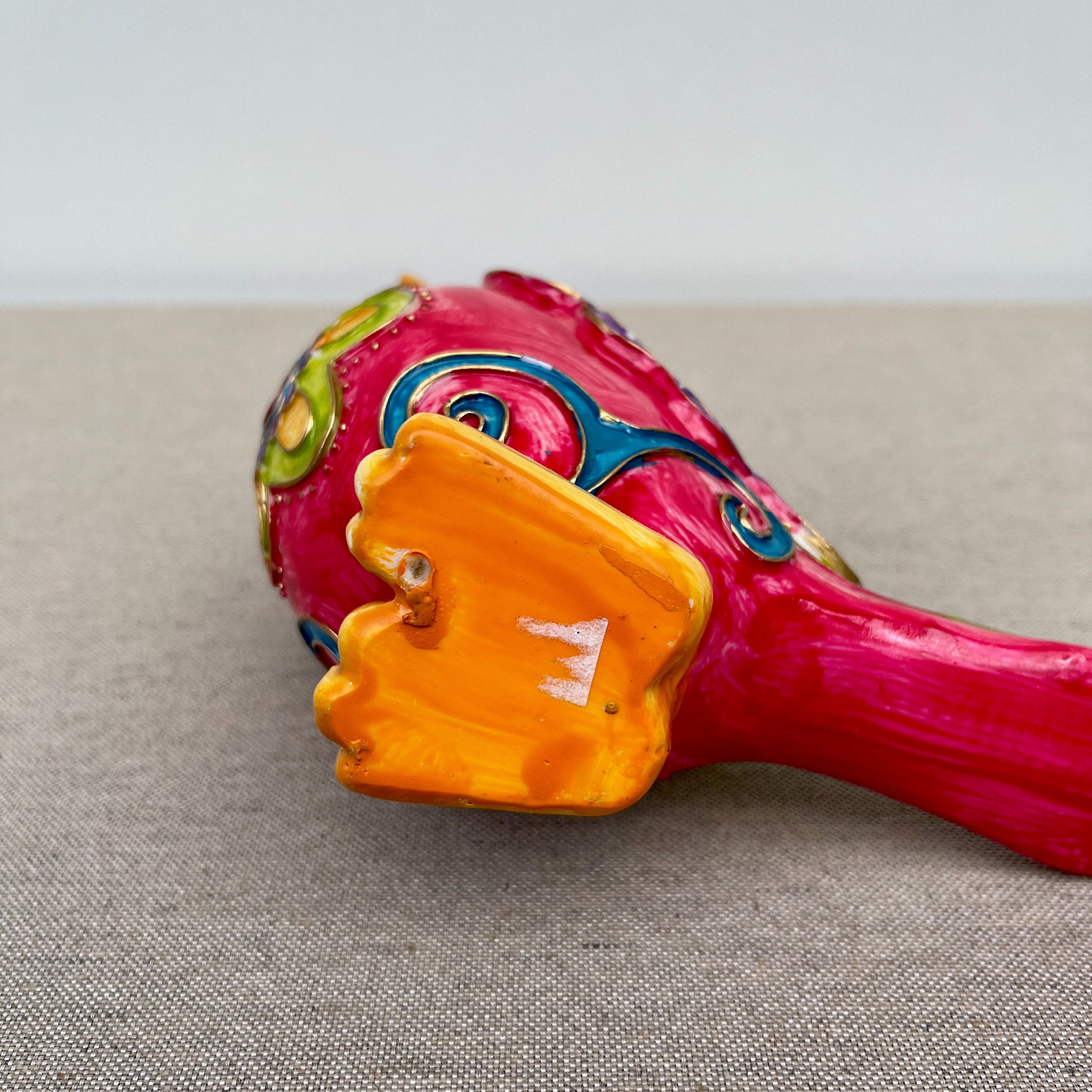 Parrot Decorative Plastic Modeling Mass Figurine Vintage 90s - Etsy