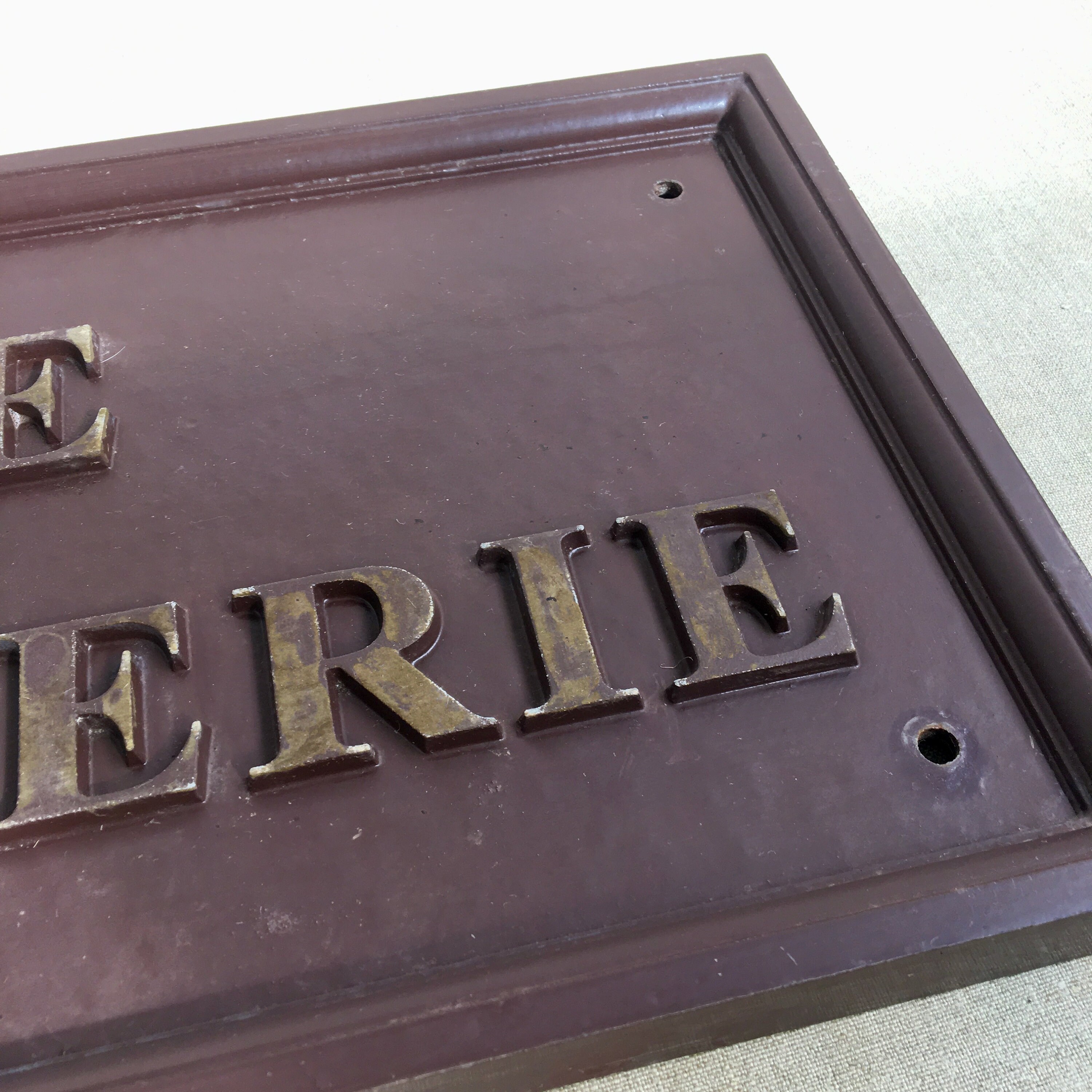 Original French Street Sign Rue Ganguerie Troyes - Etsy