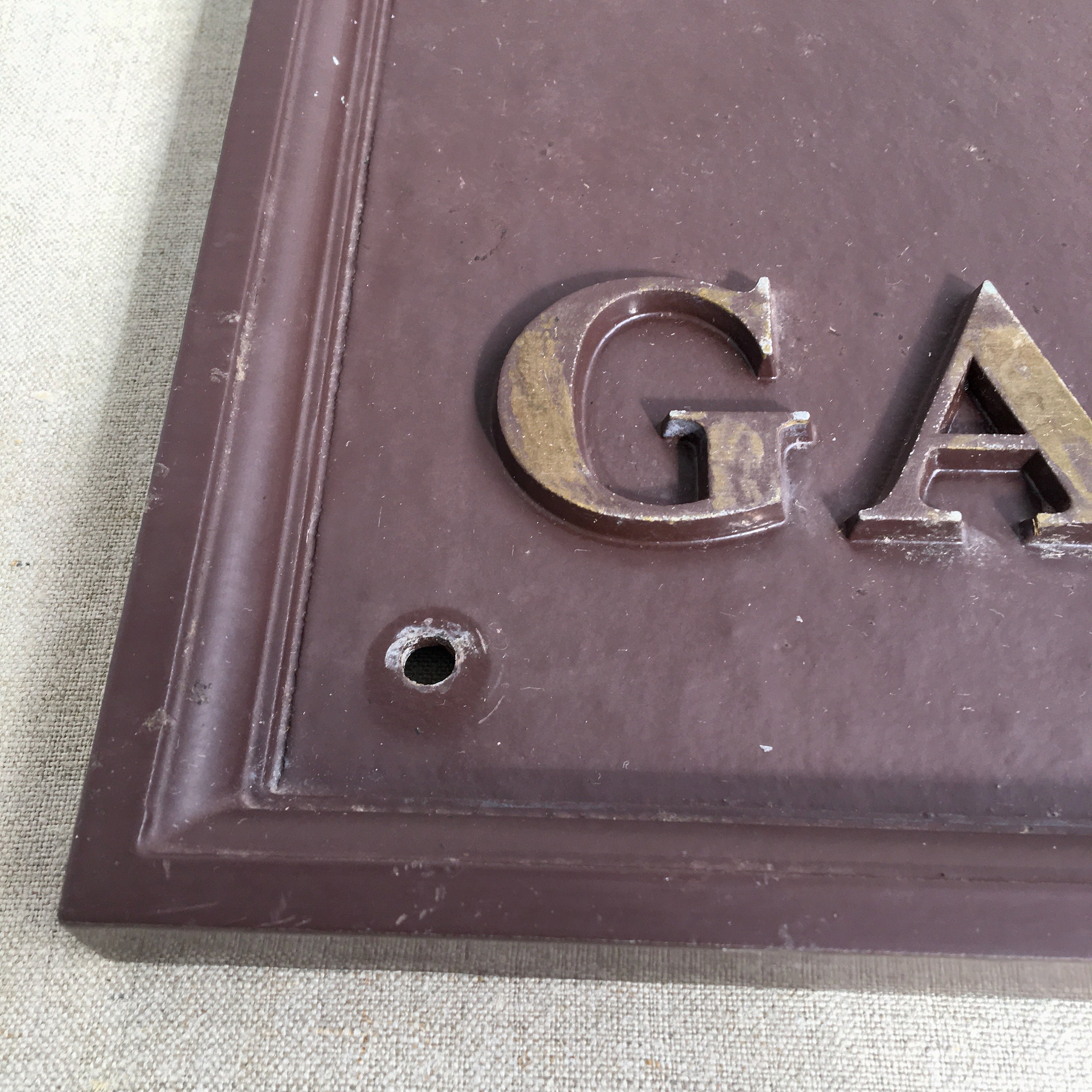 Original French Street Sign Rue Ganguerie Troyes - Etsy