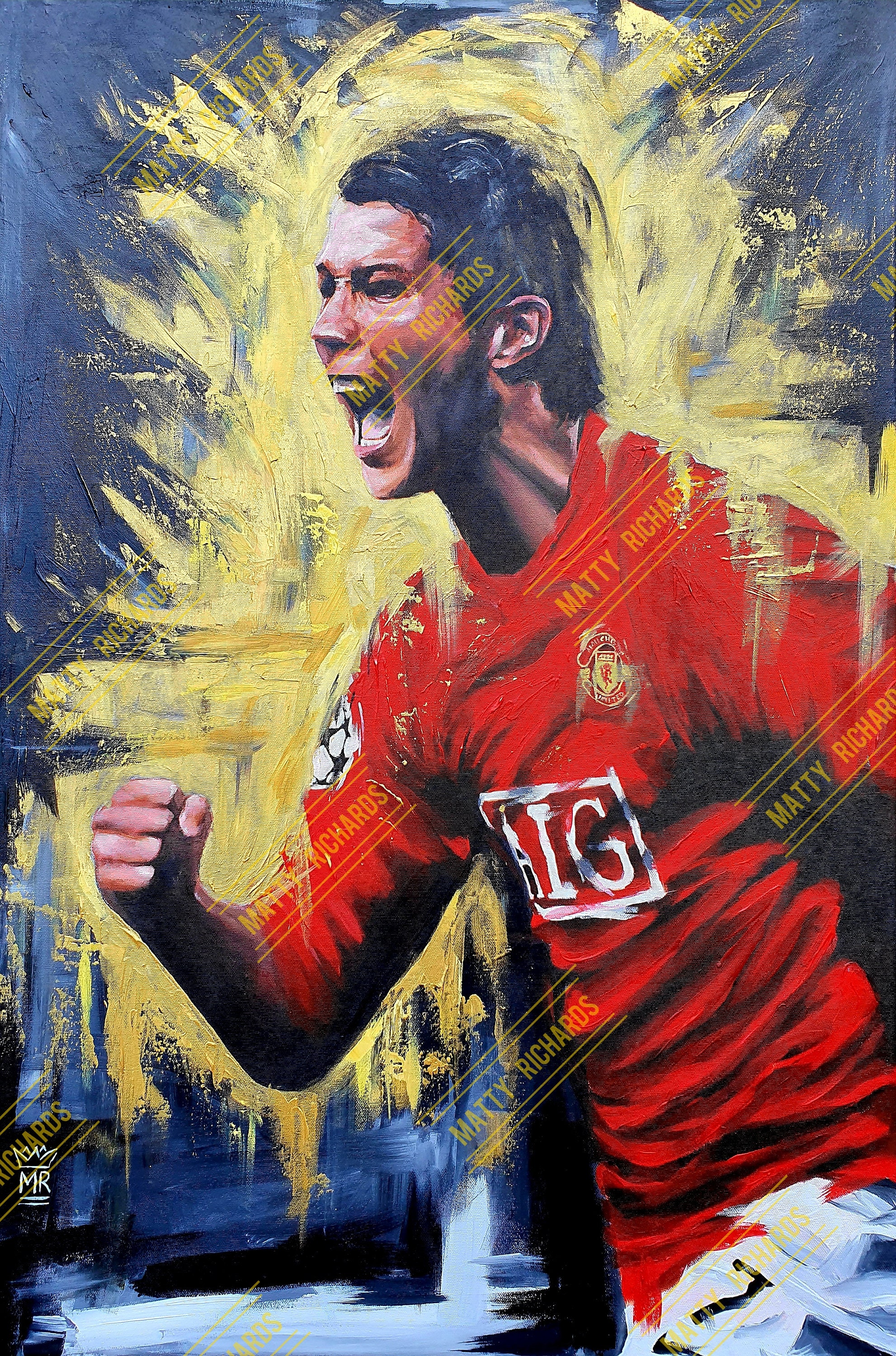 Cristiano Ronaldo Painting